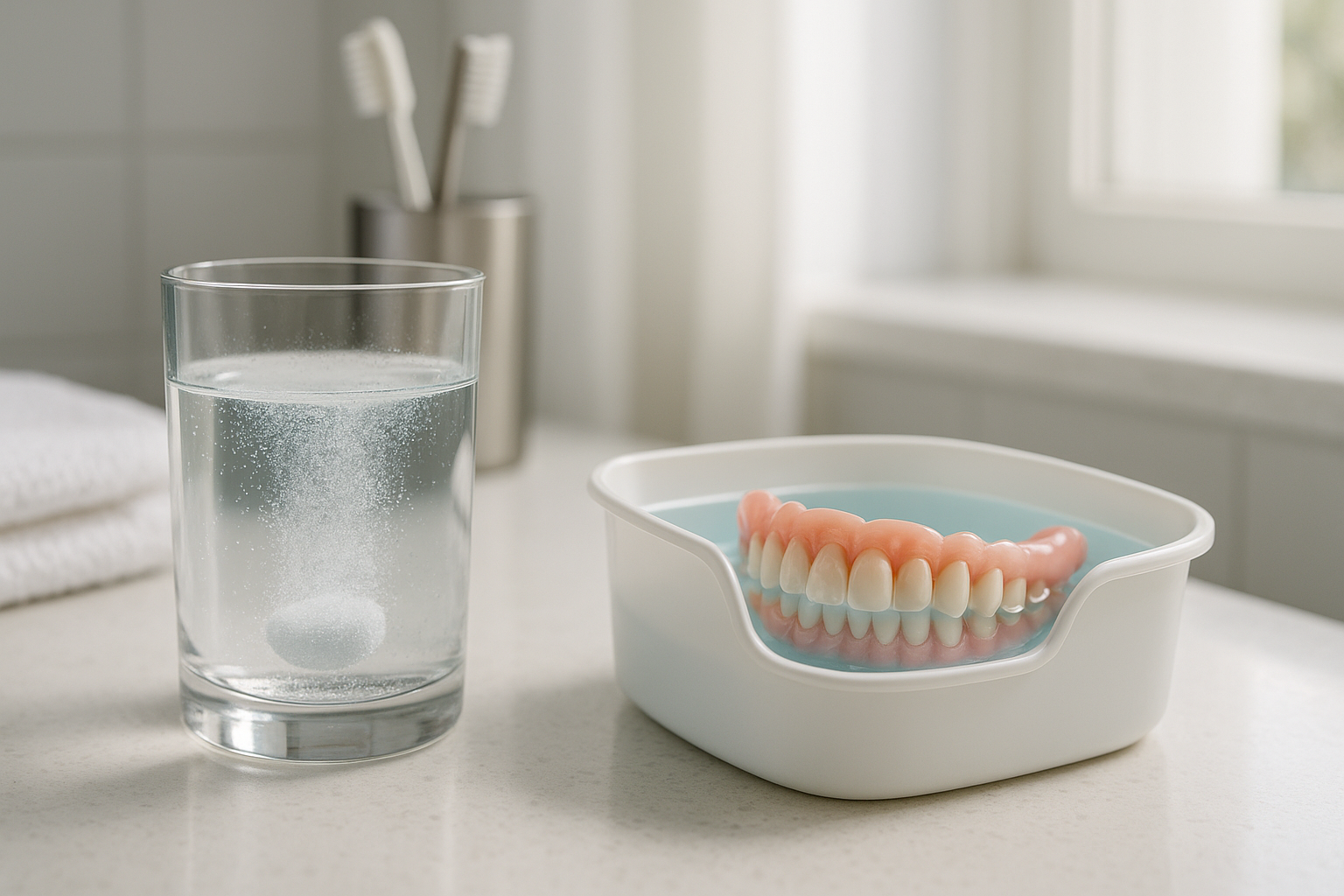 Denture Cleaning Tablets vs. Soaking Solutions: Effectiveness, Cost ...
