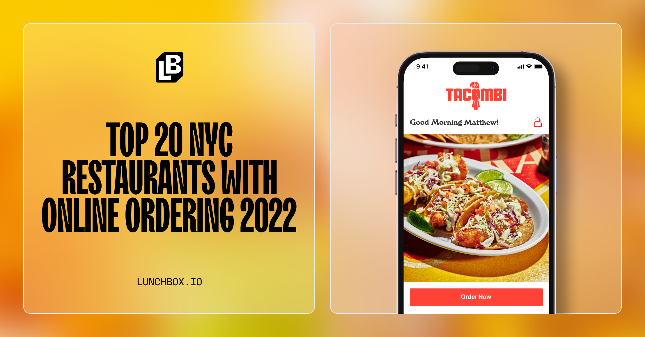 Top 20 NYC Restaurants with Online Ordering 2022