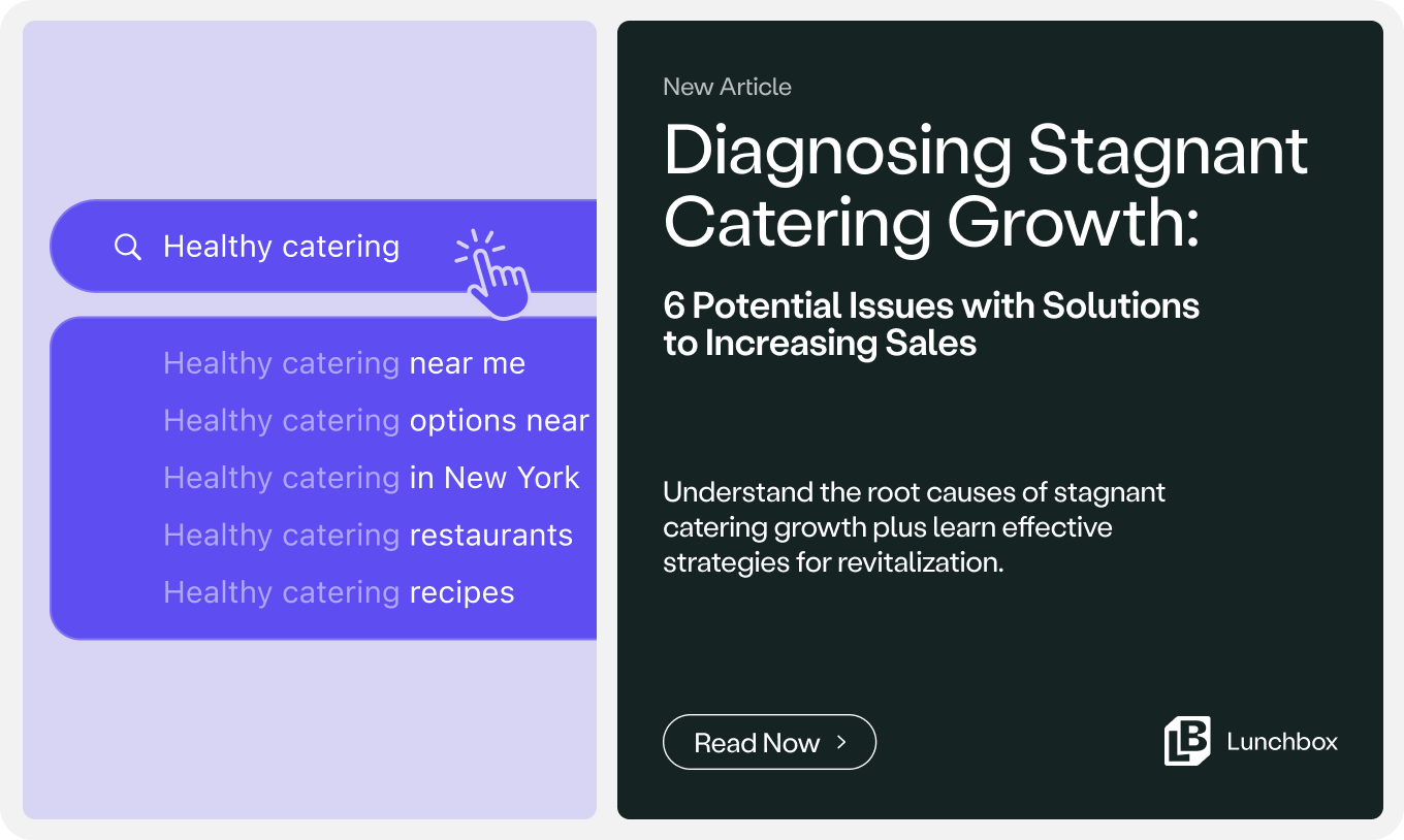Diagnosing Stagnant Catering Growth: 6 Potential Issues with Solutions ...