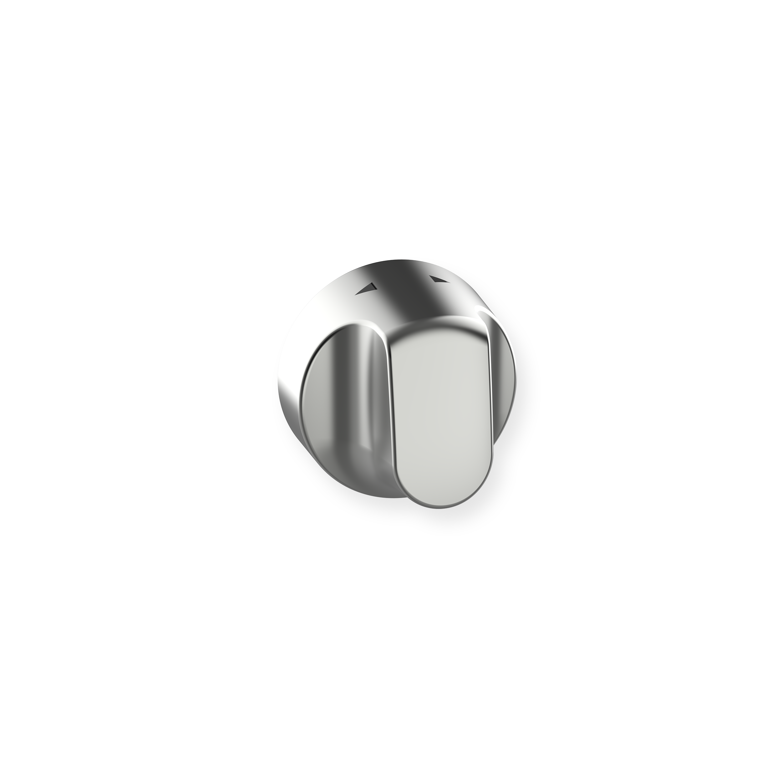 The Purist™ Kettle Knob, Nickel - Lotus