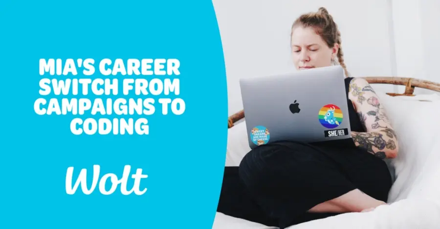 Mia’s career switch from campaigns to coding | Wolt Careers