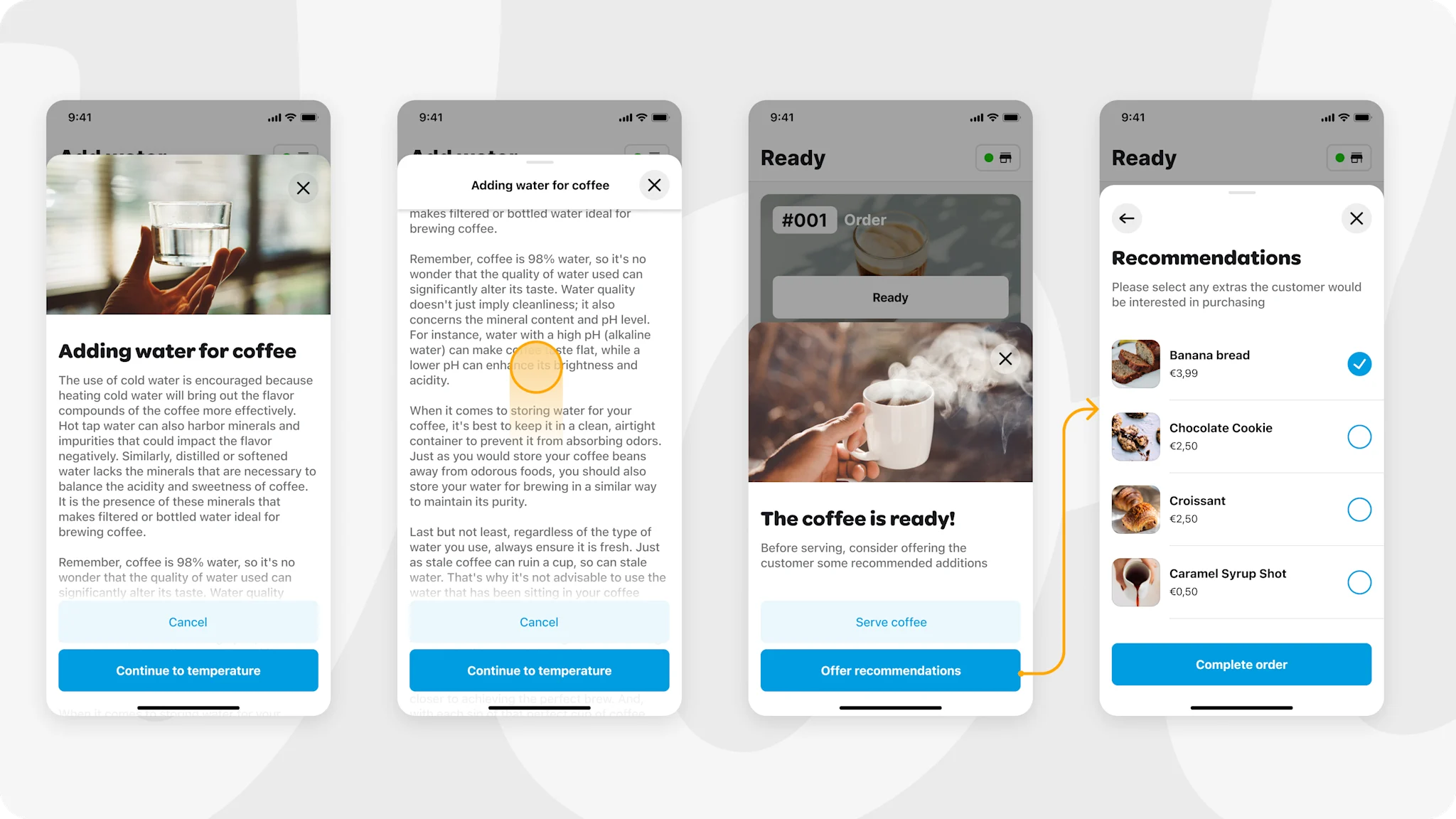 An overview of the multi-page scrollable bottom sheet UI design | Wolt Careers