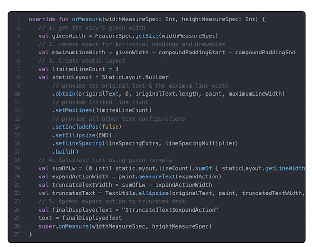 How to truncate text in your Android app effectively | Wolt Careers