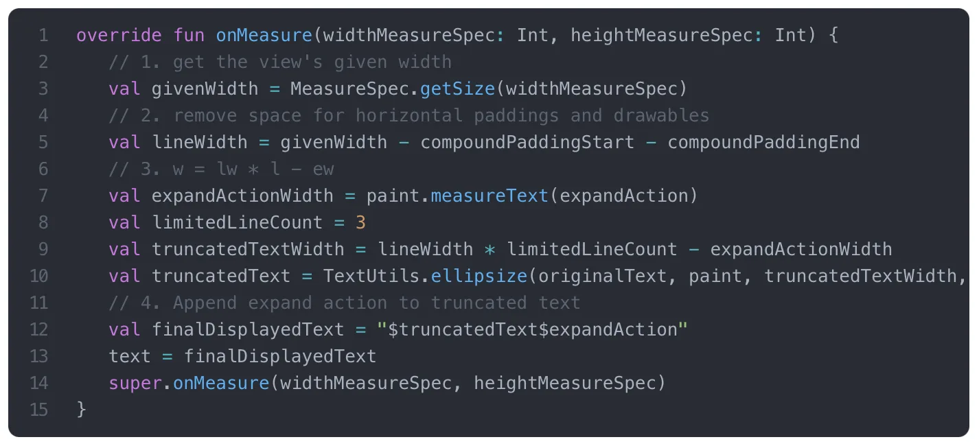 How to truncate text in your Android app effectively | Wolt Careers
