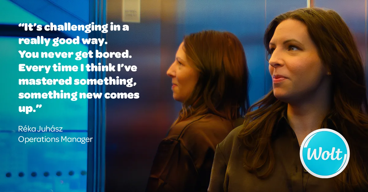 Reka Juhasz: When humility meets ambition | Wolt Careers