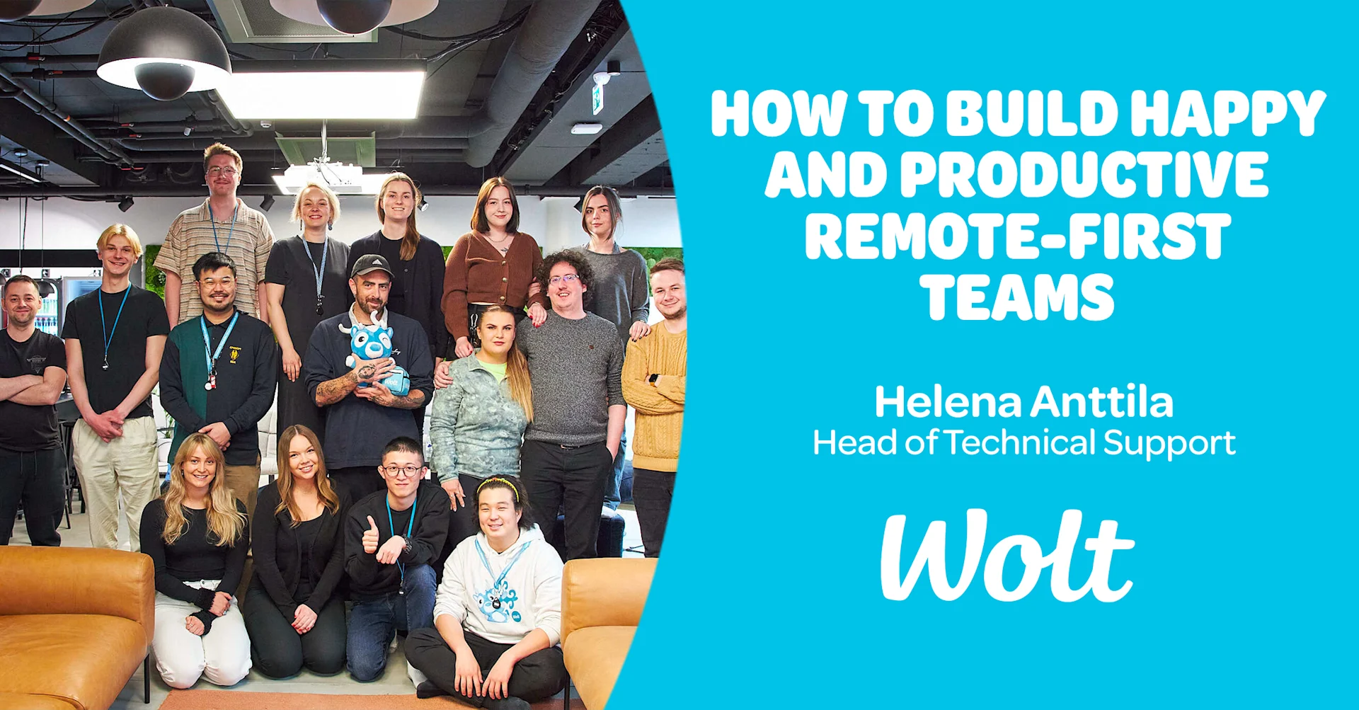 How to build happy, productive remote-first teams | Wolt Careers