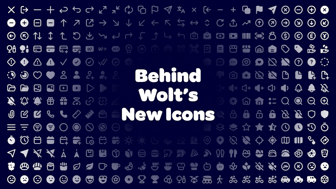 Behind the Scenes of Wolt’s New Icons: Design, Systems & Scale | Wolt ...
