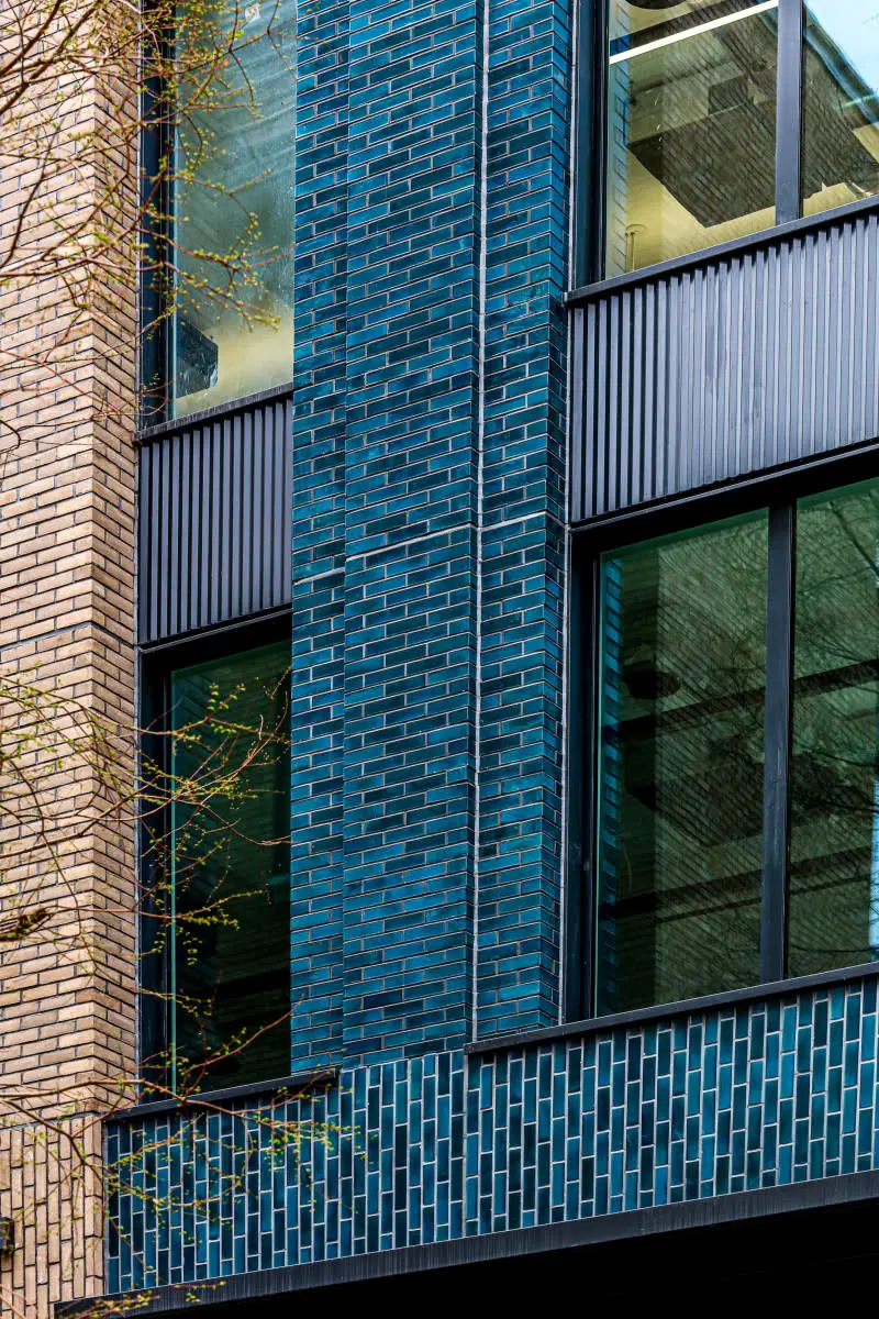 Blue Glazed - Bricks