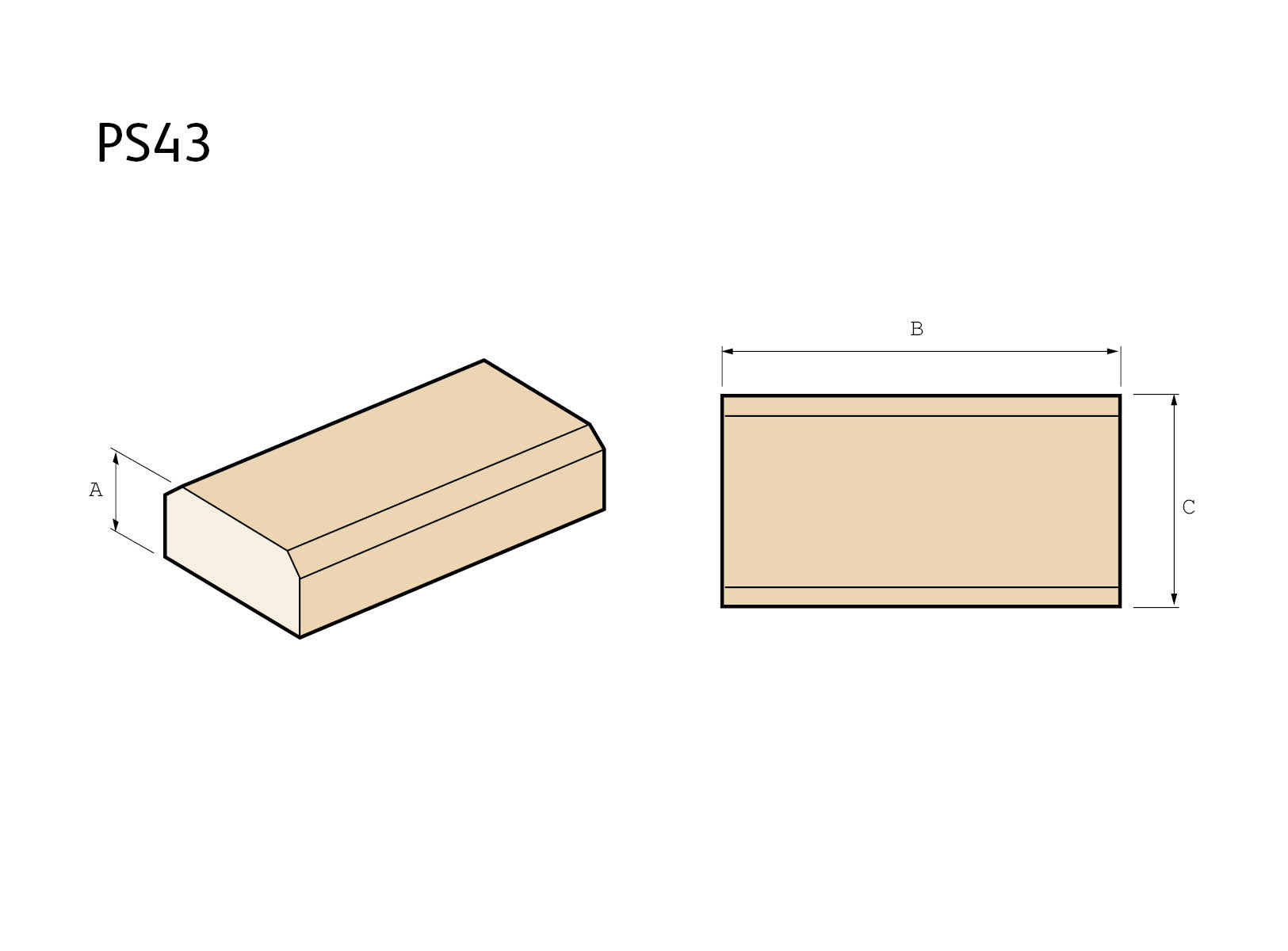 Cast Stone plinth to balustrade - Caps & Copings