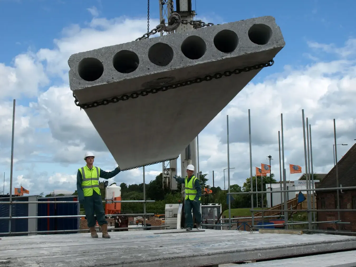 Hollowcore Finishes & Service Runs - Ibstock