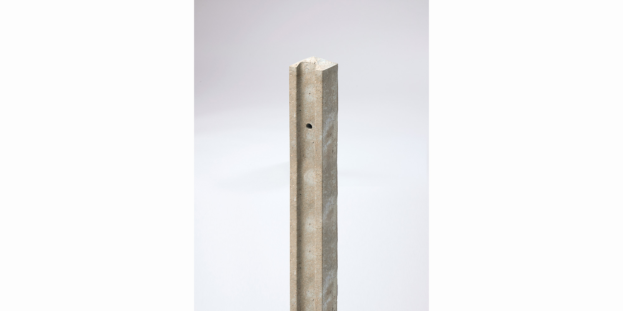 Strongcast Original Intermediate slotted fence post - Domestic Fencing