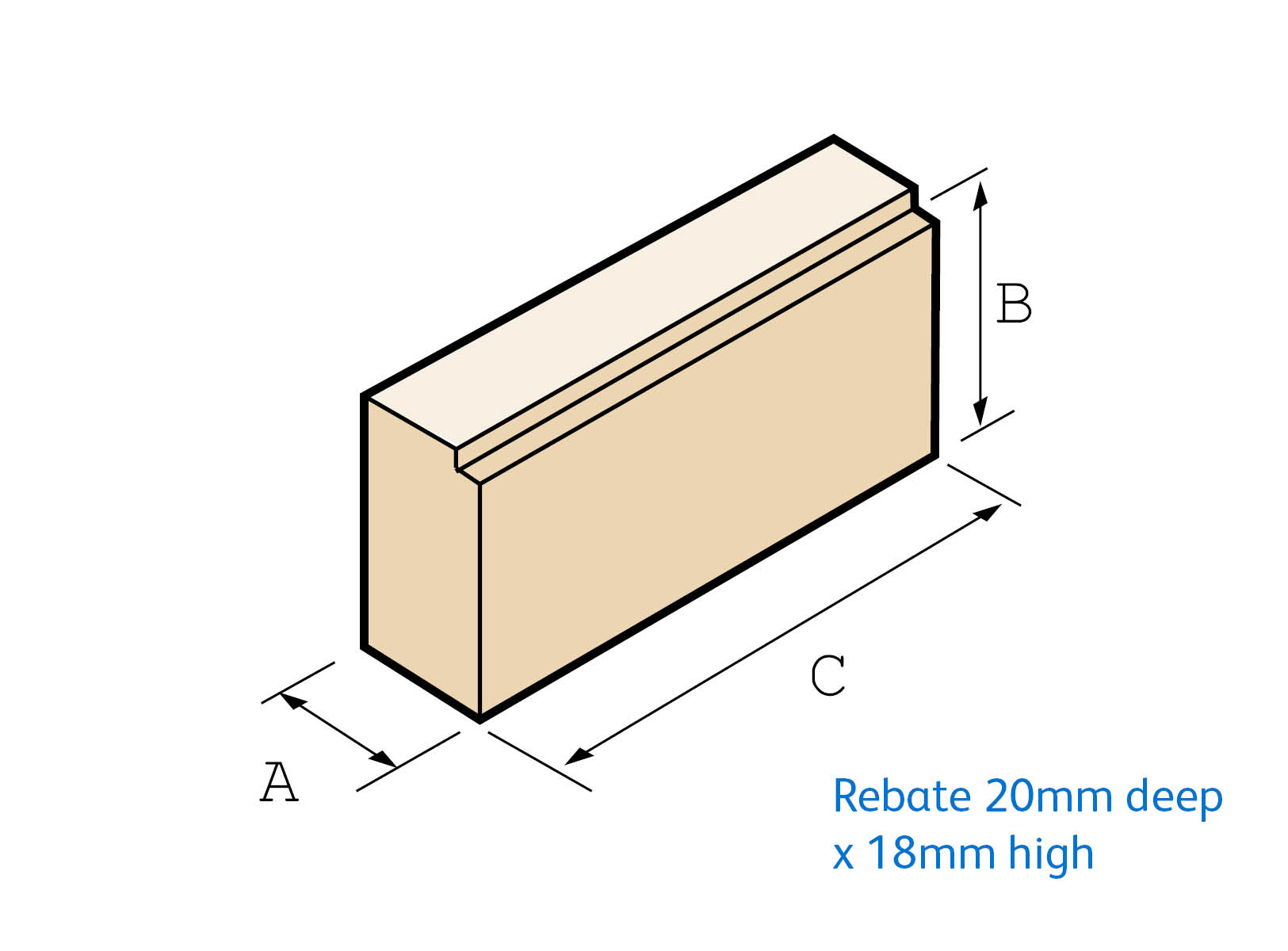 Regency ashlar rebated & 90 degree quoins - Cast Stone