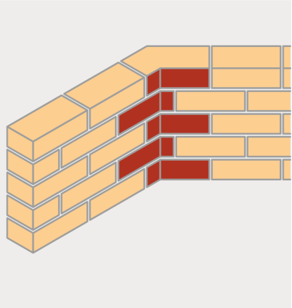 AN.3 Internal Angle - Angle & Cant bricks