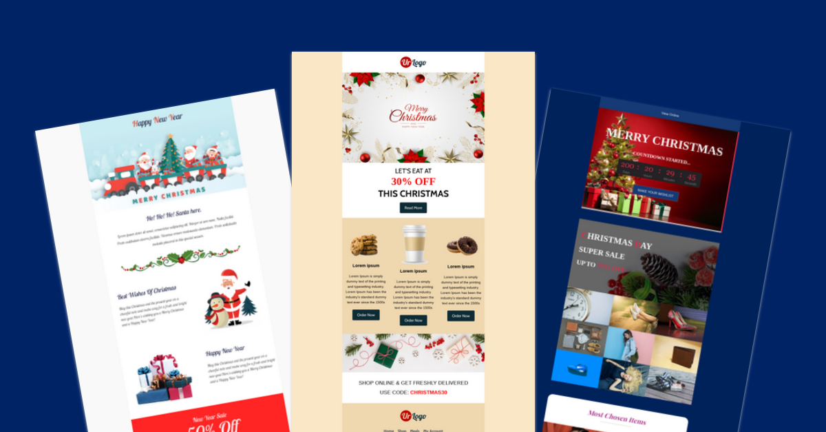 Free Email Templates for Christmas | Unlayer