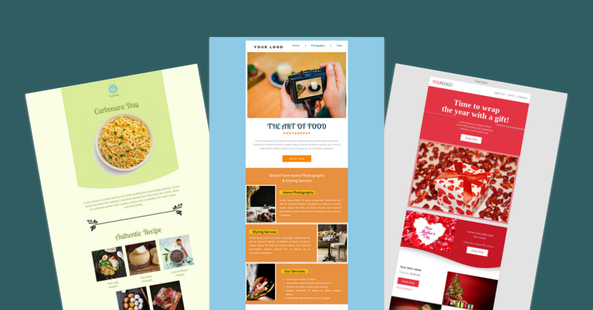 Free Email Templates for Food & Beverage | Unlayer