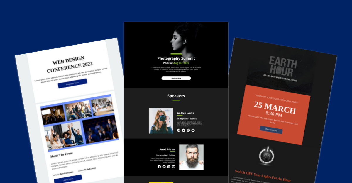 Free Email Templates for Save the Date | Unlayer