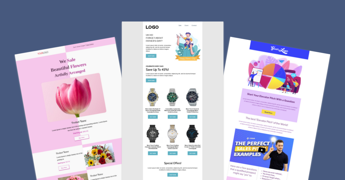 Free Email Templates for Sales | Unlayer