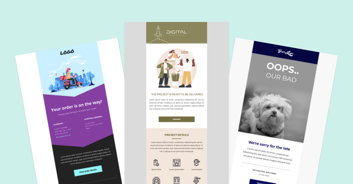 Free Delivery Email Templates | Unlayer