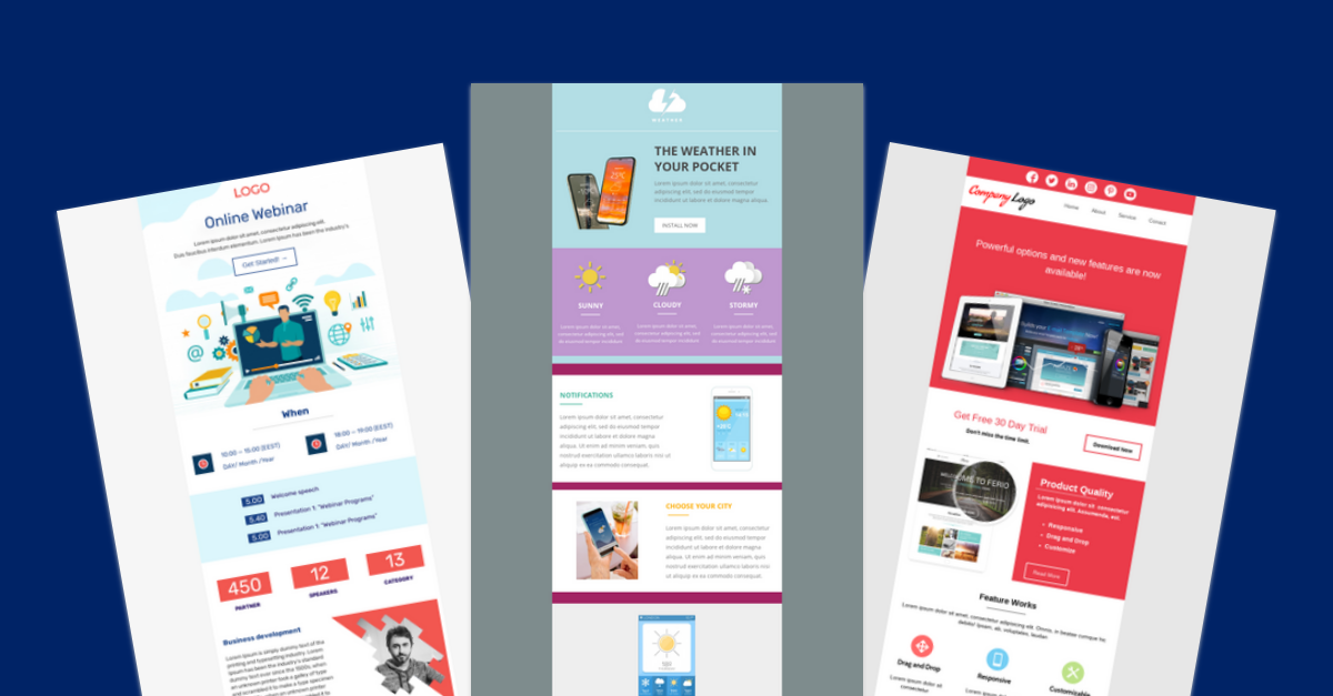 Free Email Templates for Computers & Internet | Unlayer