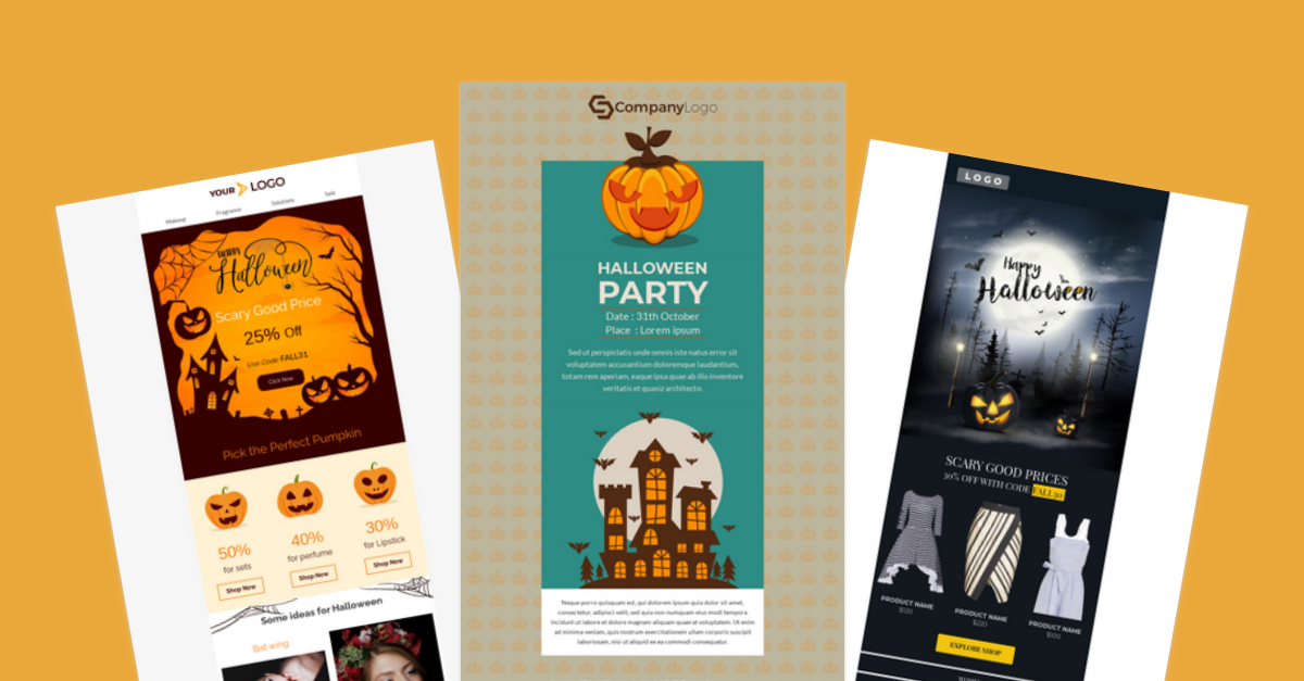 Free Email Templates for Halloween | Unlayer