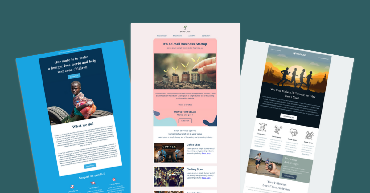 Free Email Templates for Fundraising | Unlayer