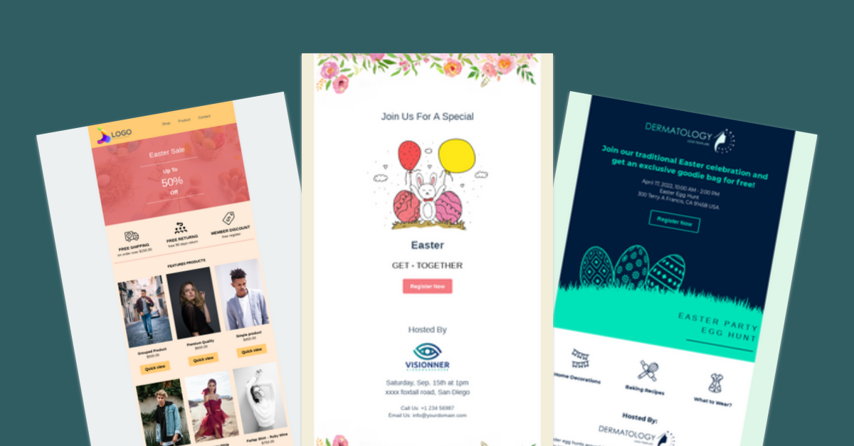 Free Email Templates for Easter | Unlayer