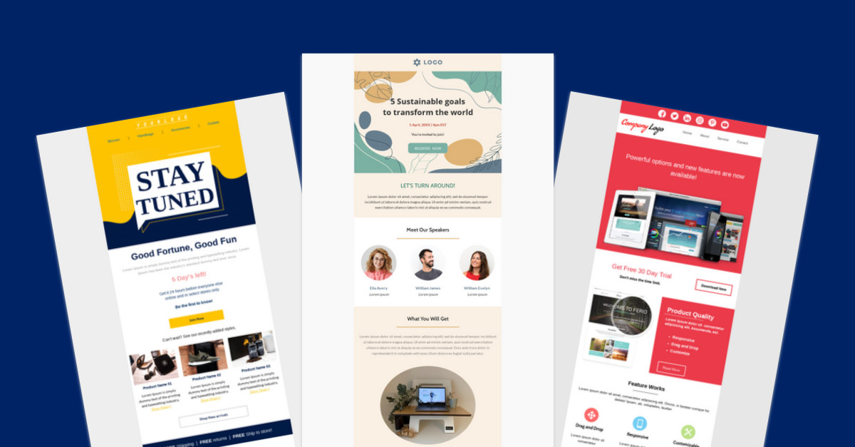 Free Announcement Email Templates | Unlayer