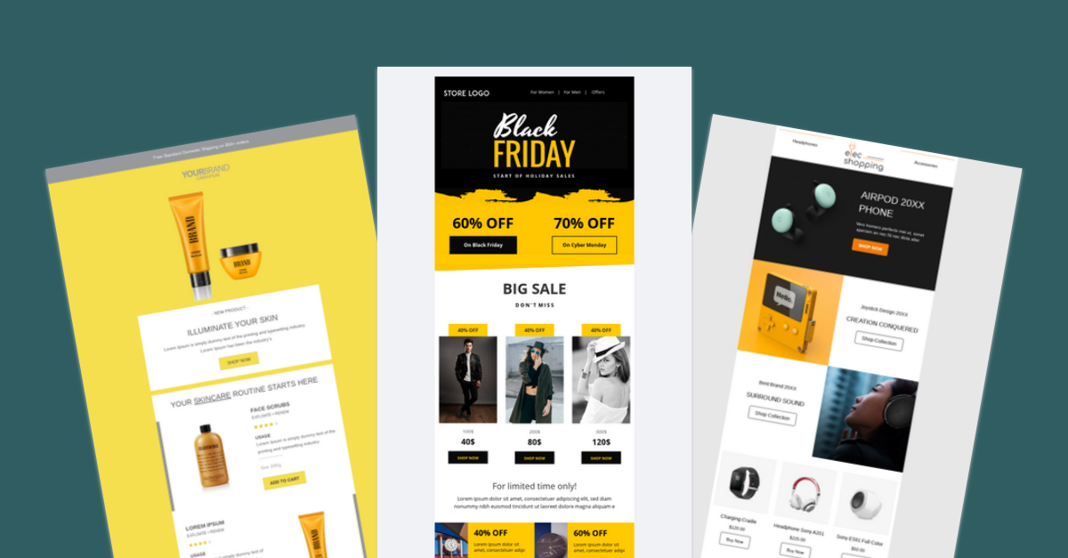 Free Email Templates for Ecommerce | Unlayer