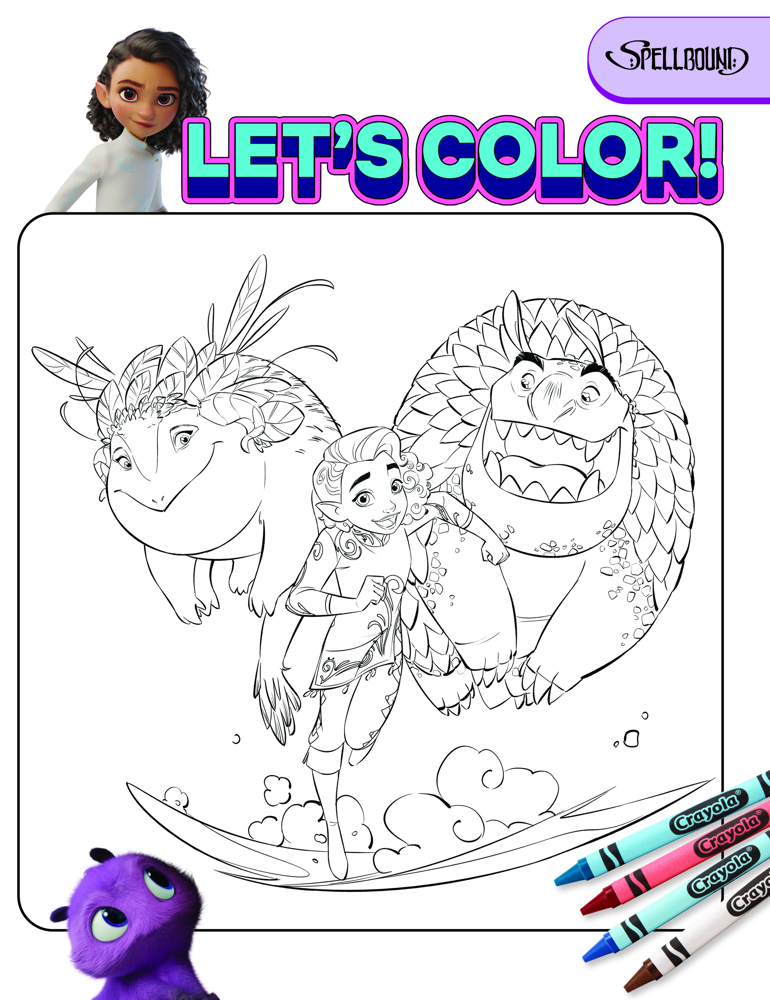 spirit rangers coloring pages