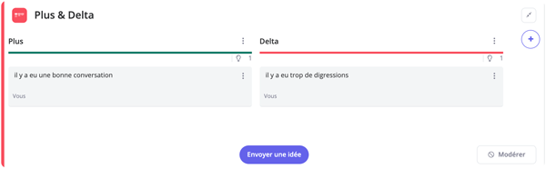 Plus & Delta - Inspirations