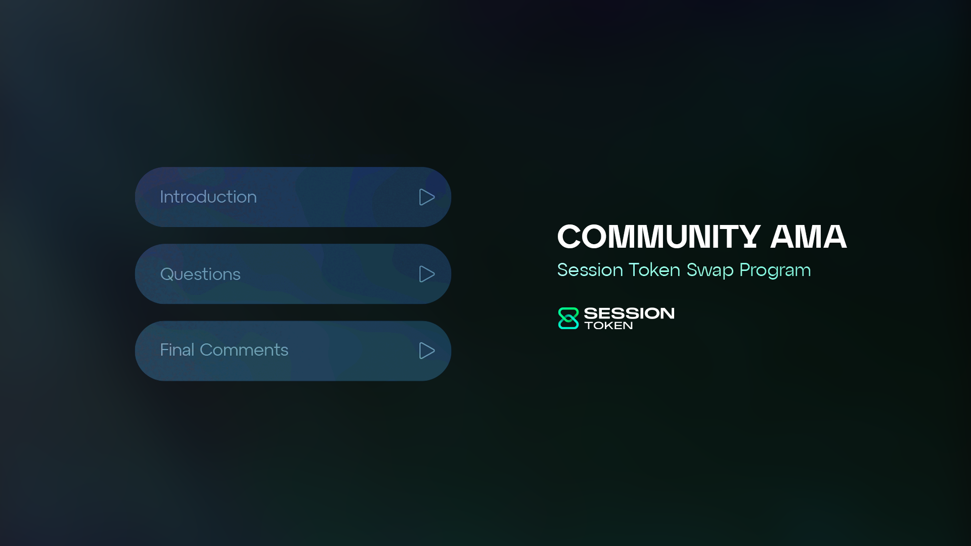 Session Token Ama: Token Swap Program - Oxen | Privacy made simple.