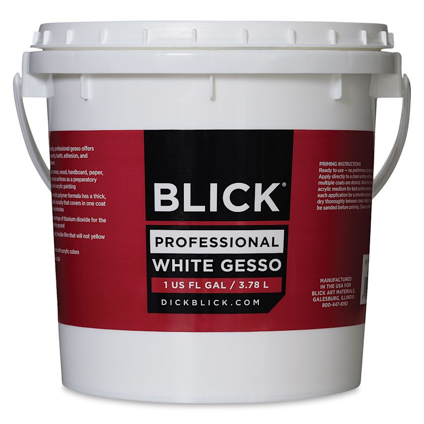Blick Professional Acrylic Gesso | BLICK Art Materials