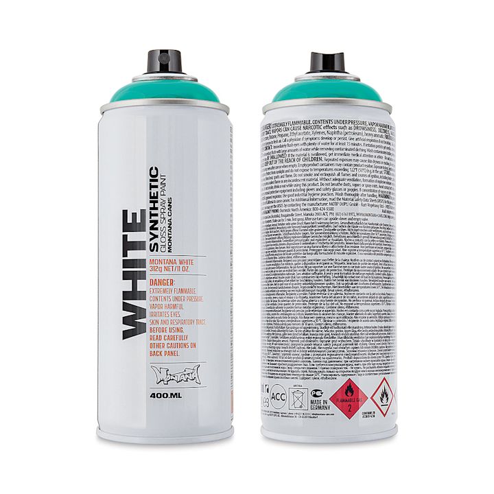 Montana White Spray Paints | BLICK Art Materials