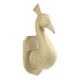 DecoPatch Paper Mache Animal Head Trophy - Peacock | BLICK Art Materials