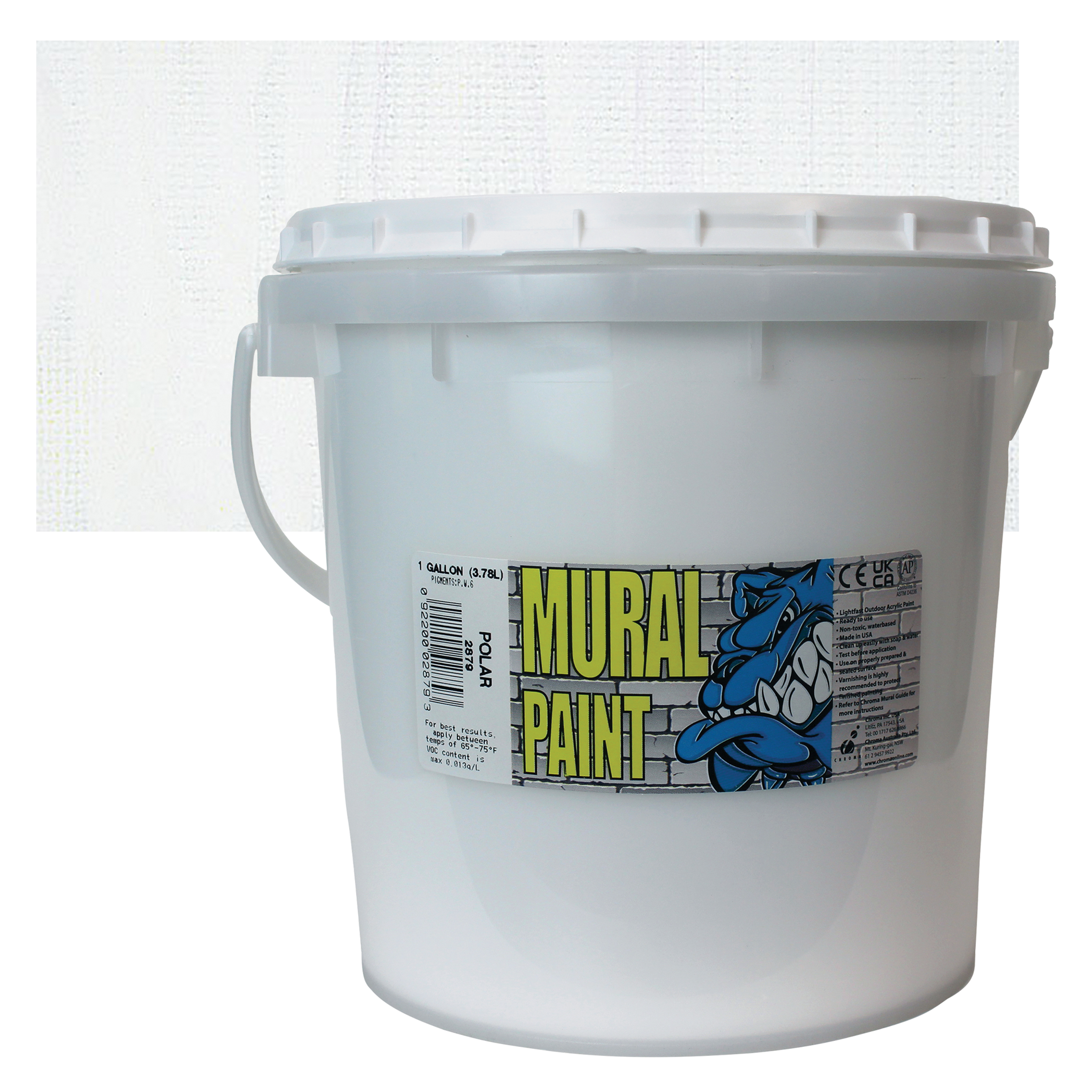 Chroma Acrylic Mural Paint - Polar, 128 oz | BLICK Art Materials