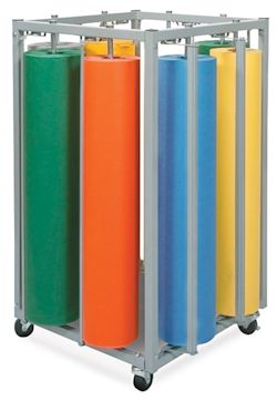 8-Roll Vertical Rack | BLICK Art Materials