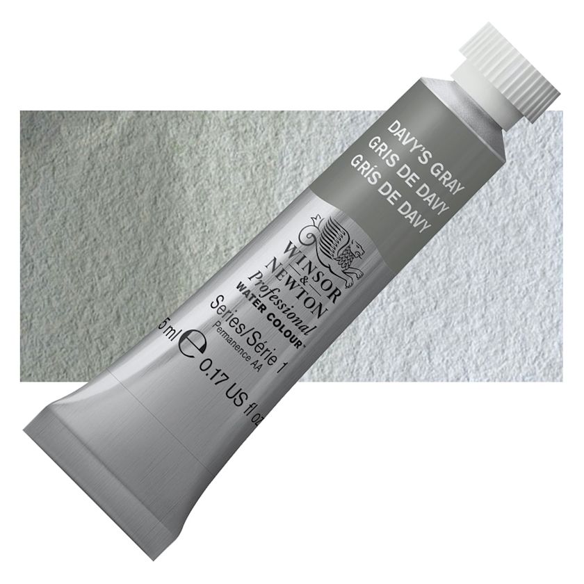 Winsor & Newton Professional Watercolor - Davy"s Gray, 5 ml Tube ...