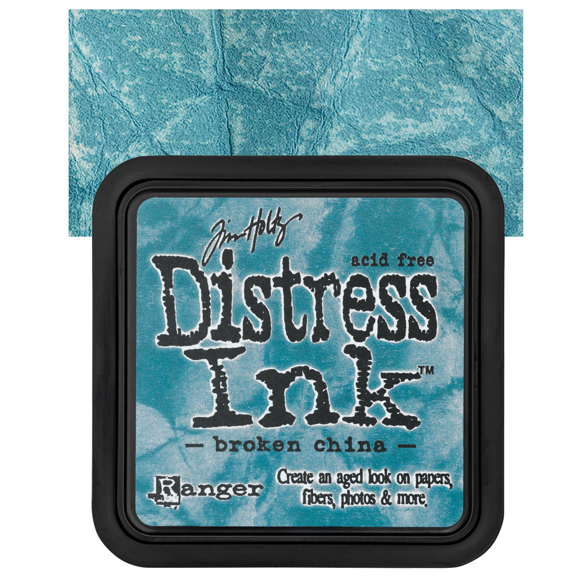Ranger Distress Ink Pad - Broken China | BLICK Art Materials