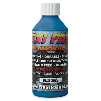 Flexi Paint Waterbased Flexible Cosplay Paint - Blue, 250 g (8.8 oz ...