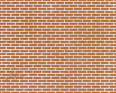 Plastruct Patterned Sheets, Brick, 1:48 Scale | BLICK Art Materials