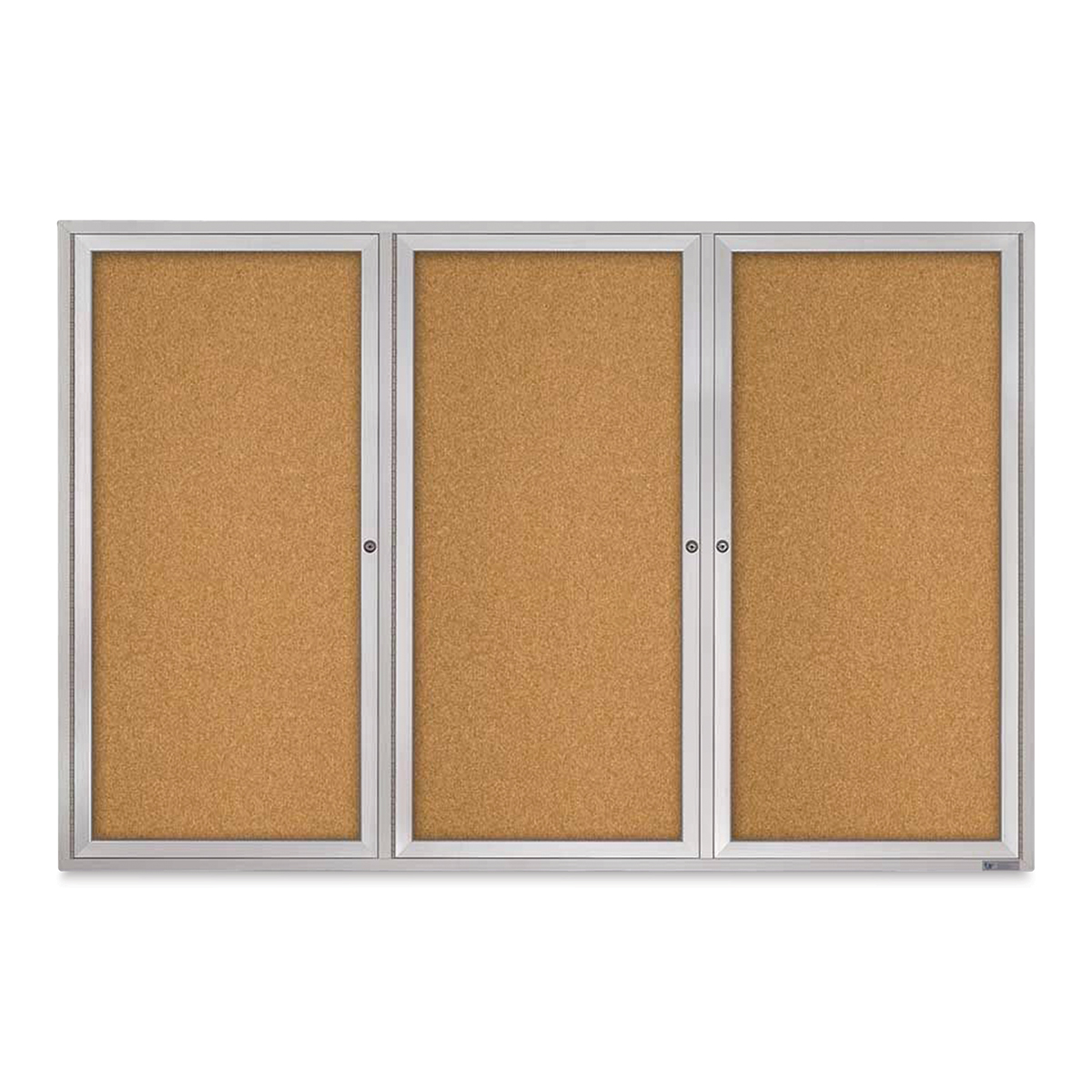 Outdoor Cork Board - 96" x 48", 3 Doors | BLICK Art Materials