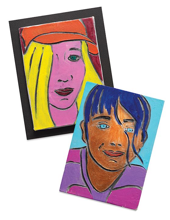 Pop Art Portraits: in the style of Andy Warhol - Lesson Plans | BLICK ...