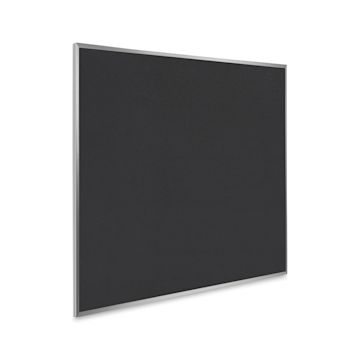 Ghent Recycled Rubber Tackboard - 4 ft x 4 ft, Black | BLICK Art Materials
