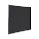 Ghent Recycled Rubber Tackboard - 4 ft x 4 ft, Black | BLICK Art Materials
