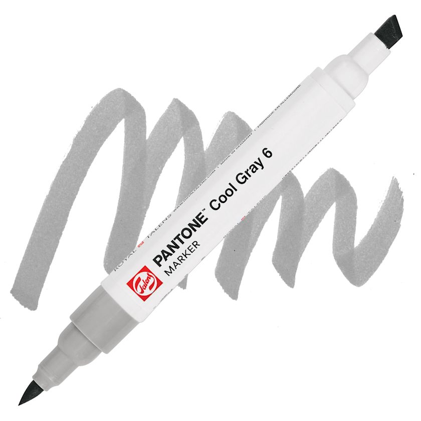 Pantone Dual Tip Marker - Cool Gray 6 | BLICK Art Materials