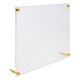 Wexel Art Acrylic Panel Frame - Tabletop, Gold Hardware, 9" x 12 ...