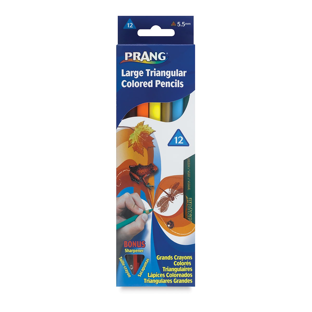 Prang Large Triangular Colored Pencils Set | BLICK Art Materials