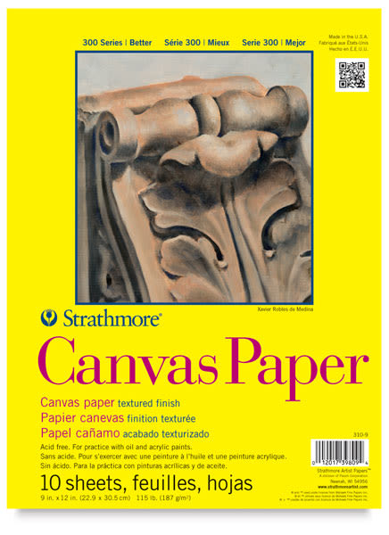 Strathmore 300 Series Canvas Paper Pads | BLICK Art Materials