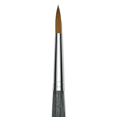 Da Vinci Colineo Synthetic Kolinsky Sable Brush - Round, Size 6, Short ...