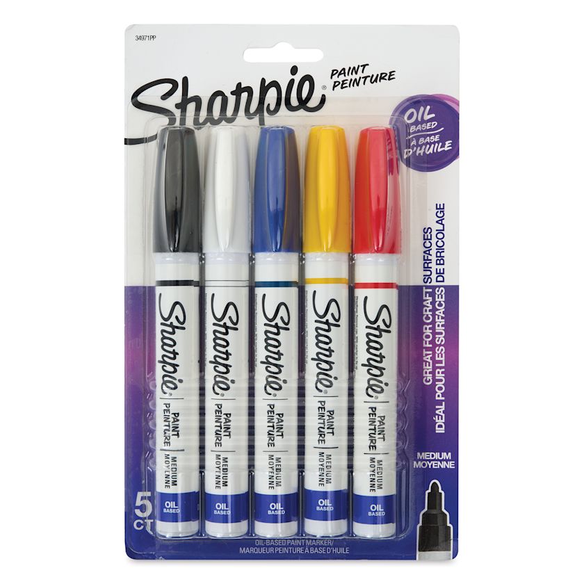 Sharpie Oil-Based Paint Markers and Sets | BLICK Art Materials